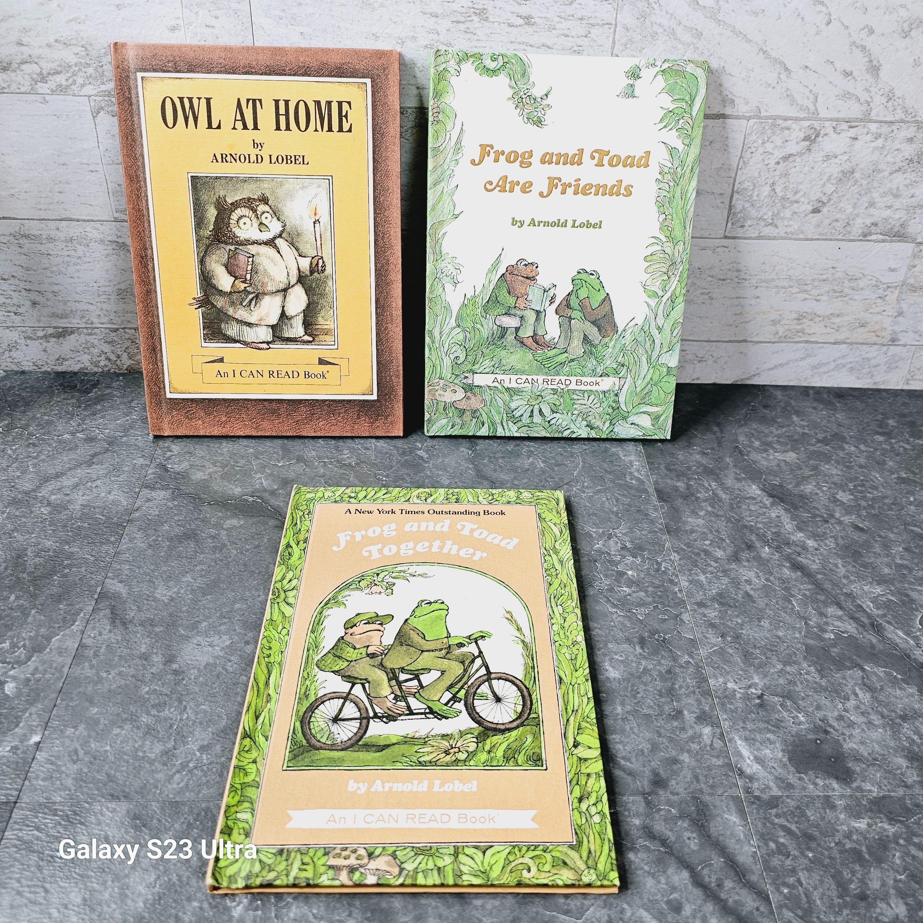 1975 Frog and Toad Are Friends, Frog and Toad Together, and Owl At Home ...