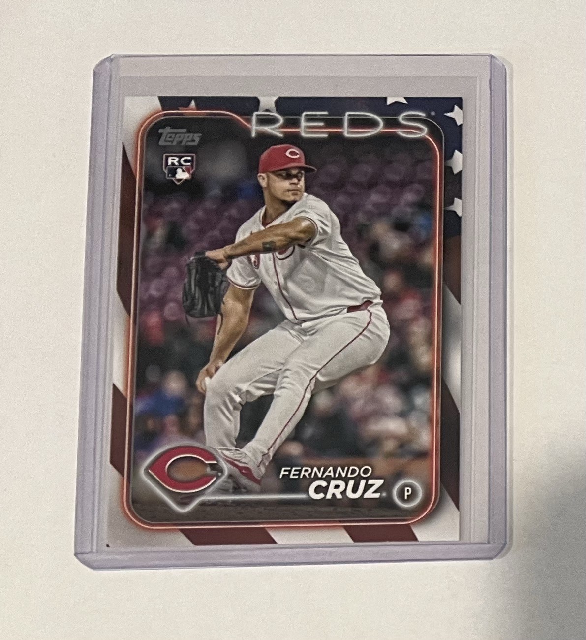 Fernando Cruz RC Independence Day /76 Cincinnati Reds