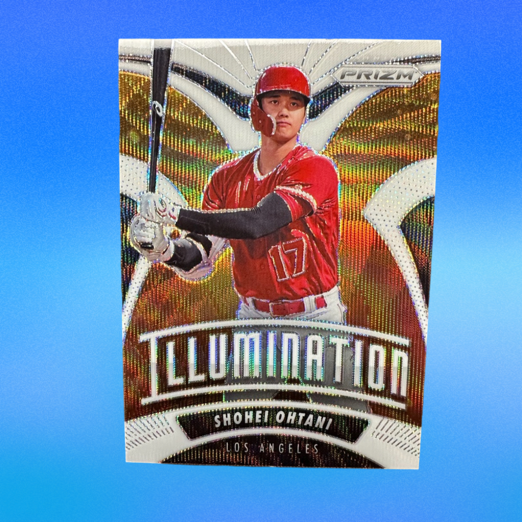 Shohei Ohtani - Angels - 2020 Panini PRIZM Illumination White Wave ...