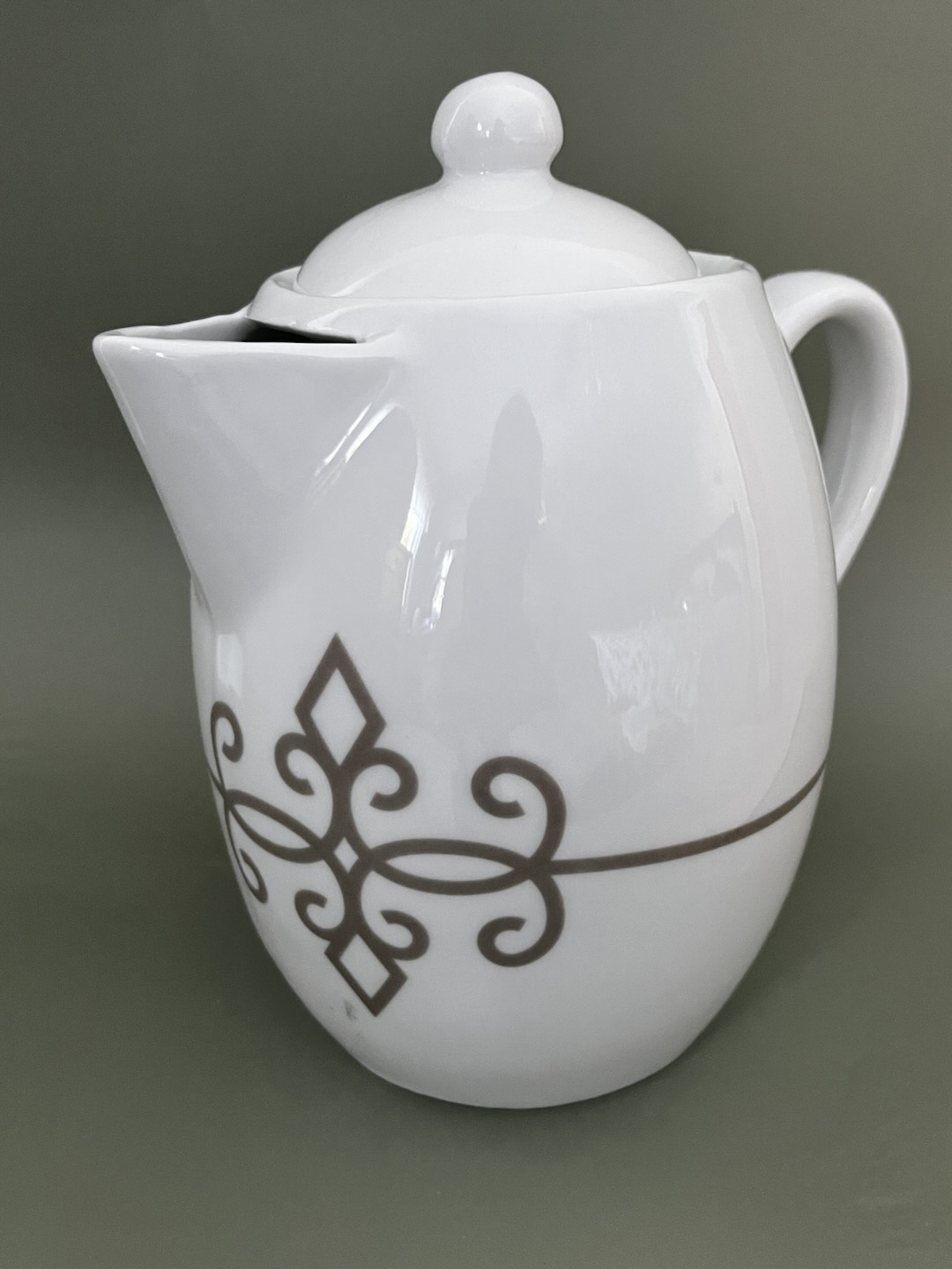 2015 STARBUCKS TEAVANA WHITE 30.4 OZ PITCHER TEA POT: COFFEE CARAFE ...