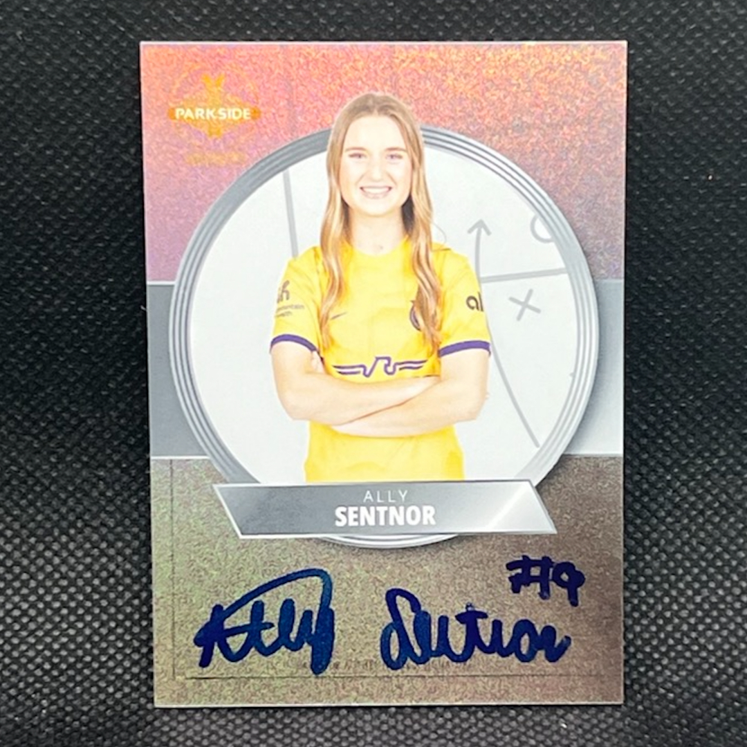 Ally Sentnor 2024 NWSL Parkside Signature Series Foil /99 Autograph ...