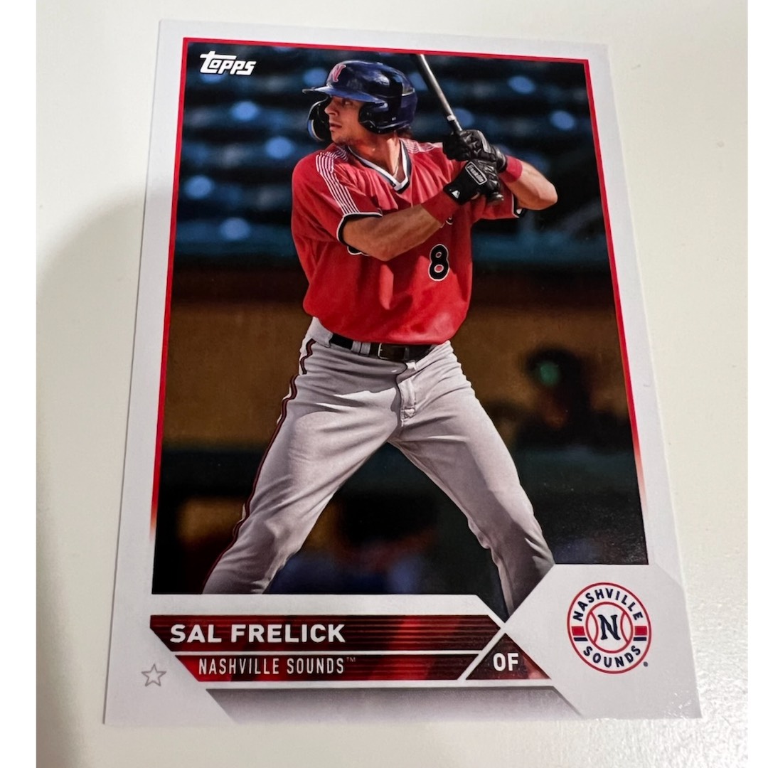 Sal Frelick Pro Debut Milwaukee Brewers