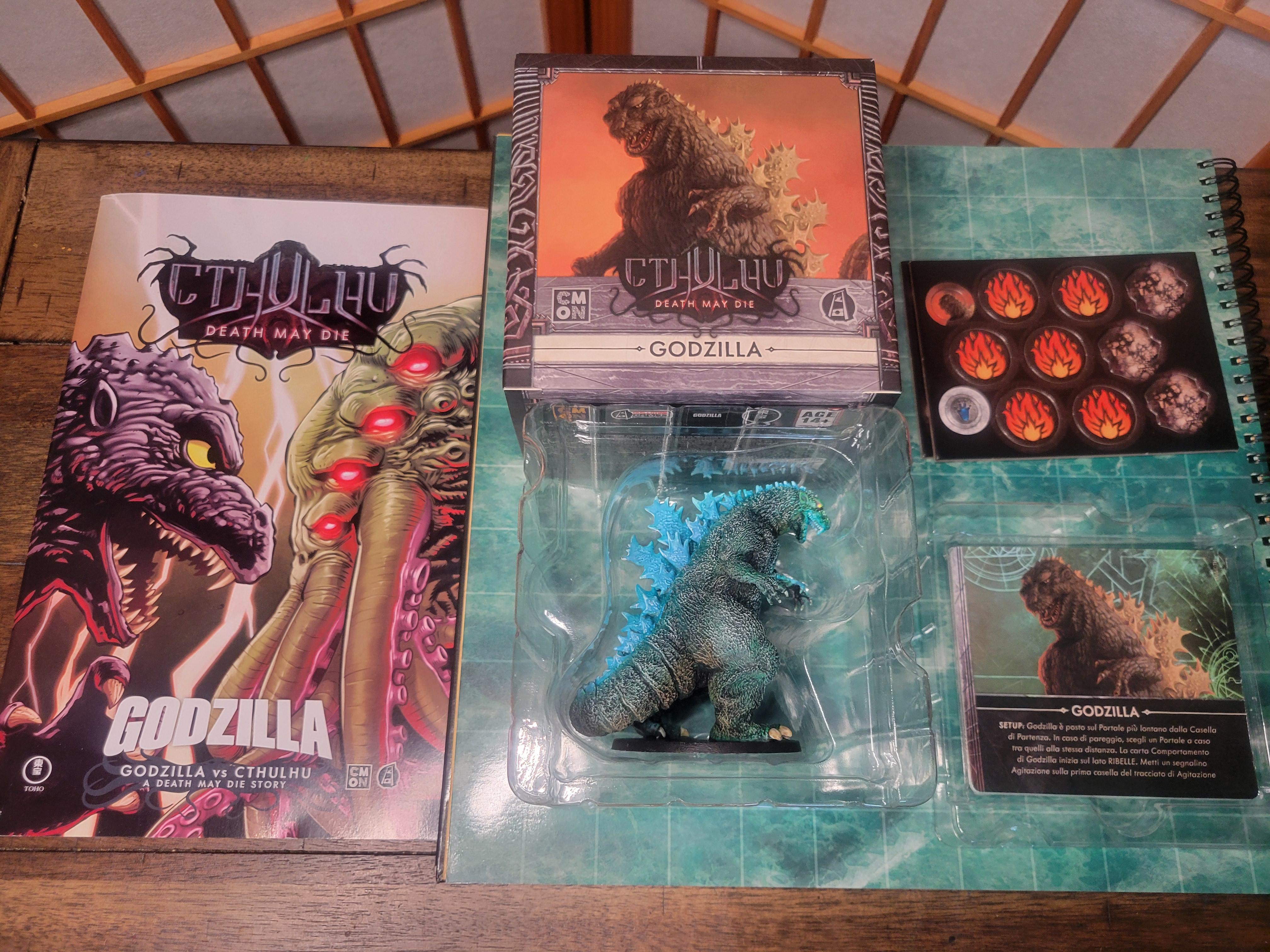 Cthulhu: Death May Die-Godzilla Promo And Comic Exclusive - NEW FULLY ...