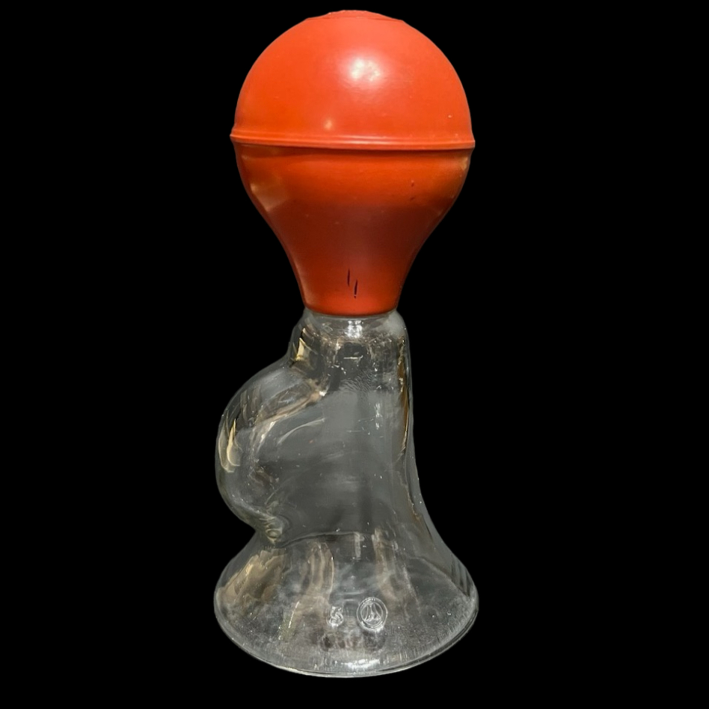 Rubber Bulb Glass Breast Pump A5, Rubber No Longer Elastic ~5.25” x 2.5 ...