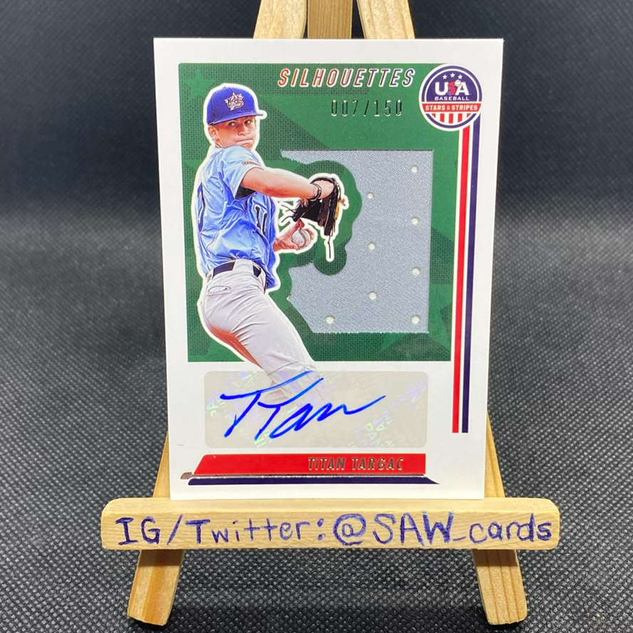 Titan Targac 2022 Panini Stars & Stripes Auto /150