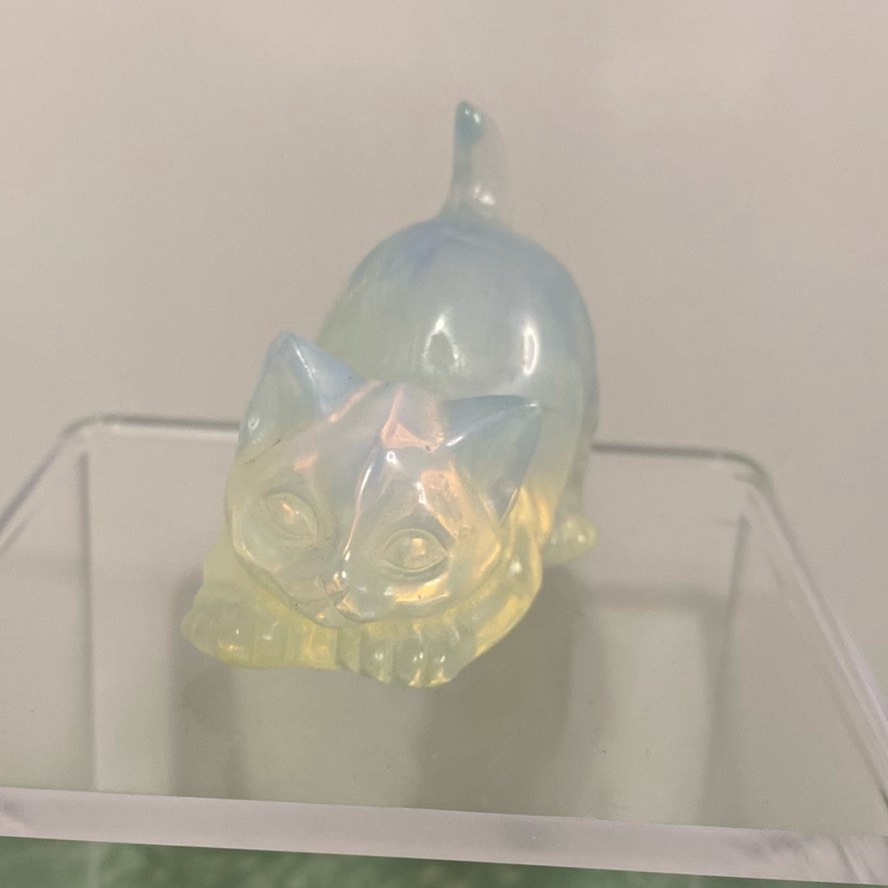 Opalite Cat 2 1/2 X 2