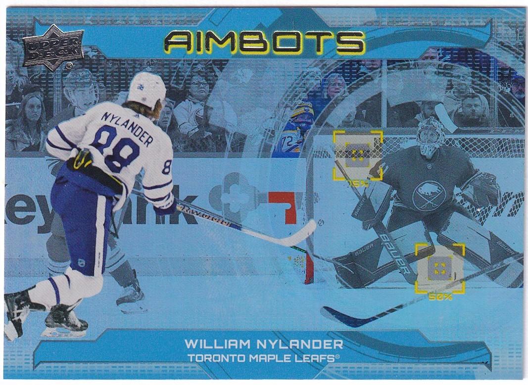 2024-25 Upper Deck Aimbot #AB16 William Nylander Toronto Maple Leafs ...