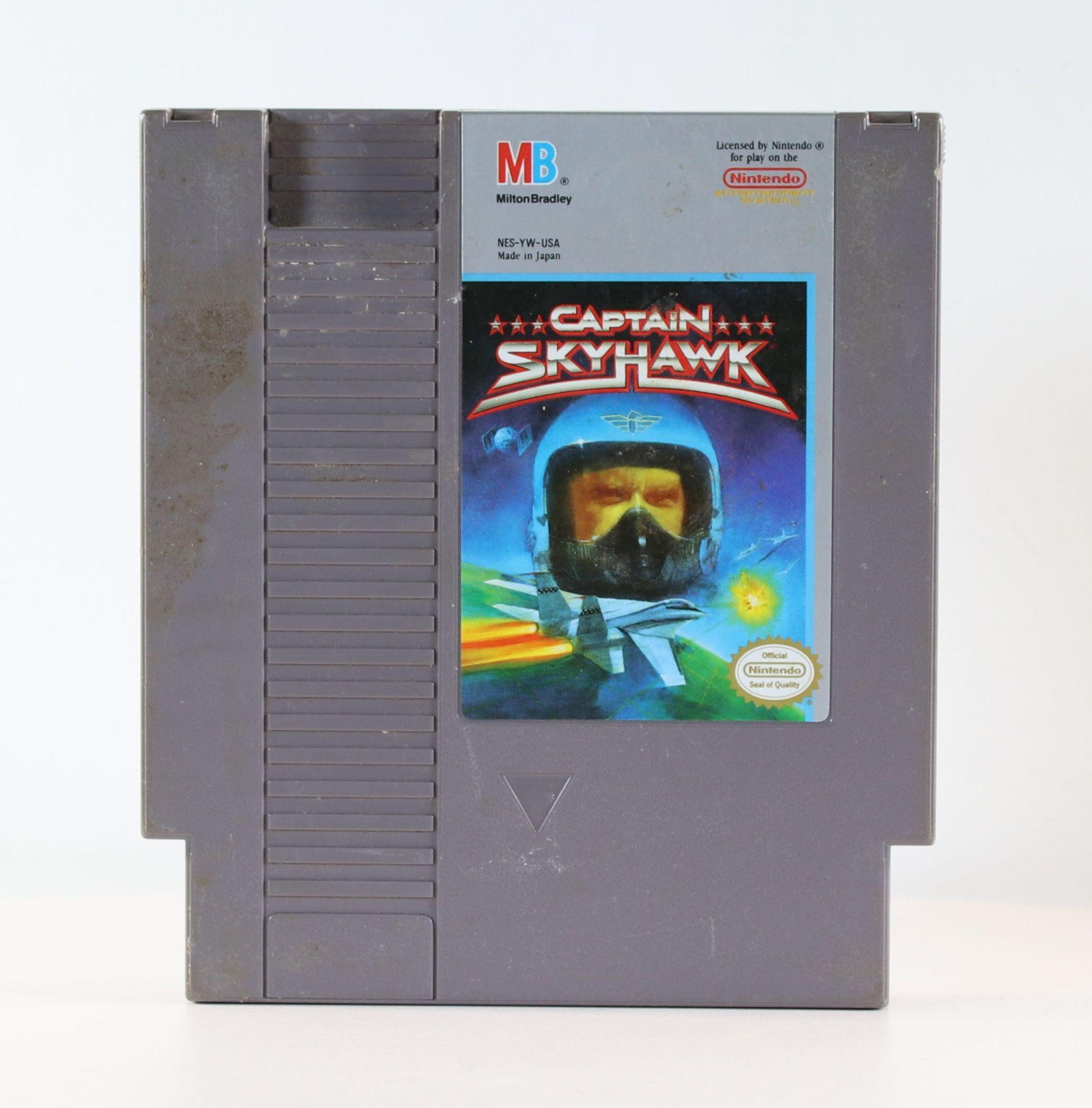 Captain Skyhawk NES Nintendo Game Cart Only TESTED 1989 Authentic Free Ship