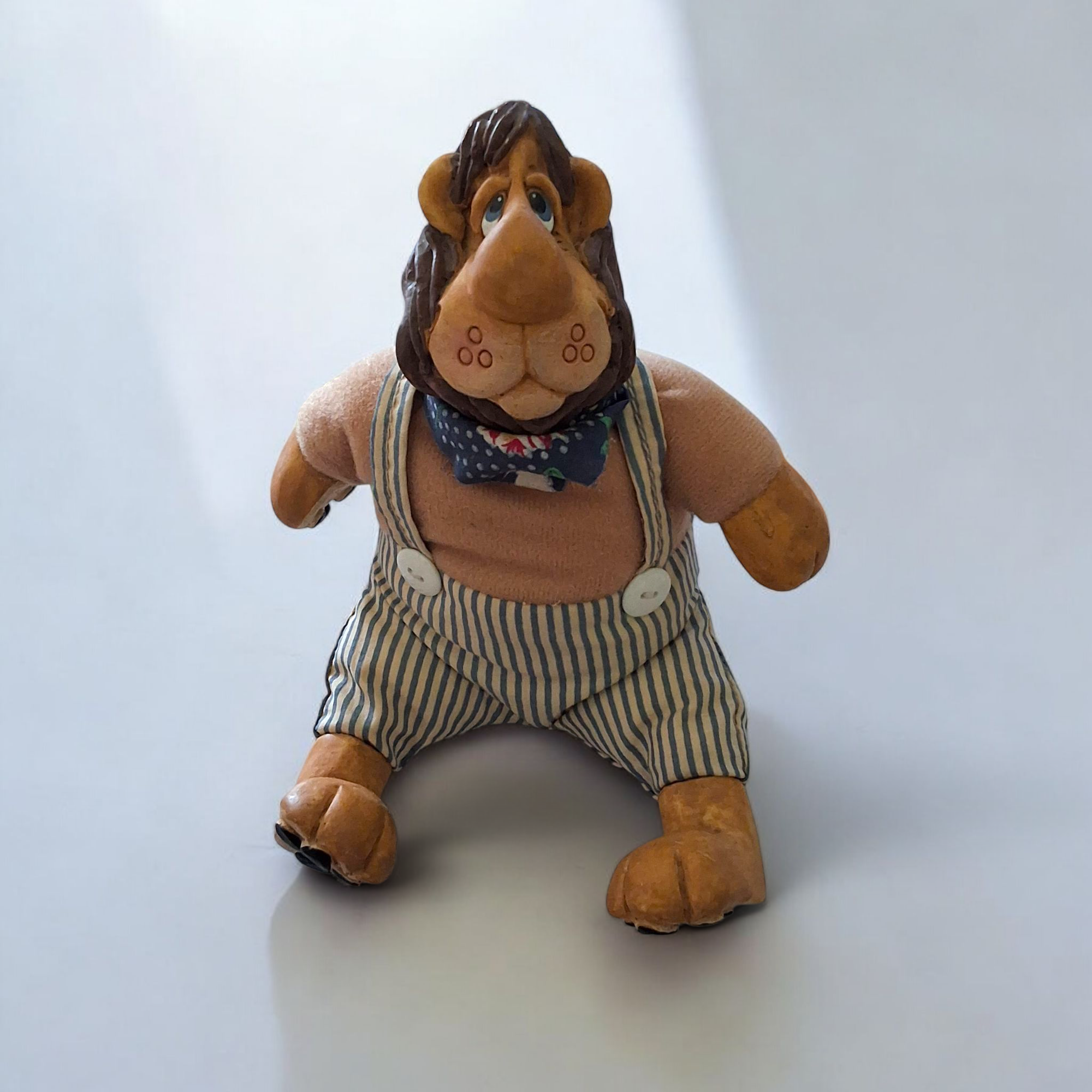 Vintage Russ Berrie Lion L. Richie Plush Toy | 1980s Stuffed Animal ...