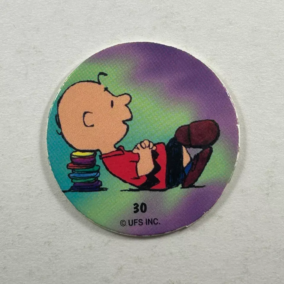 Peanuts Character POG #30 Charlie Brown American Comic Strip- 287