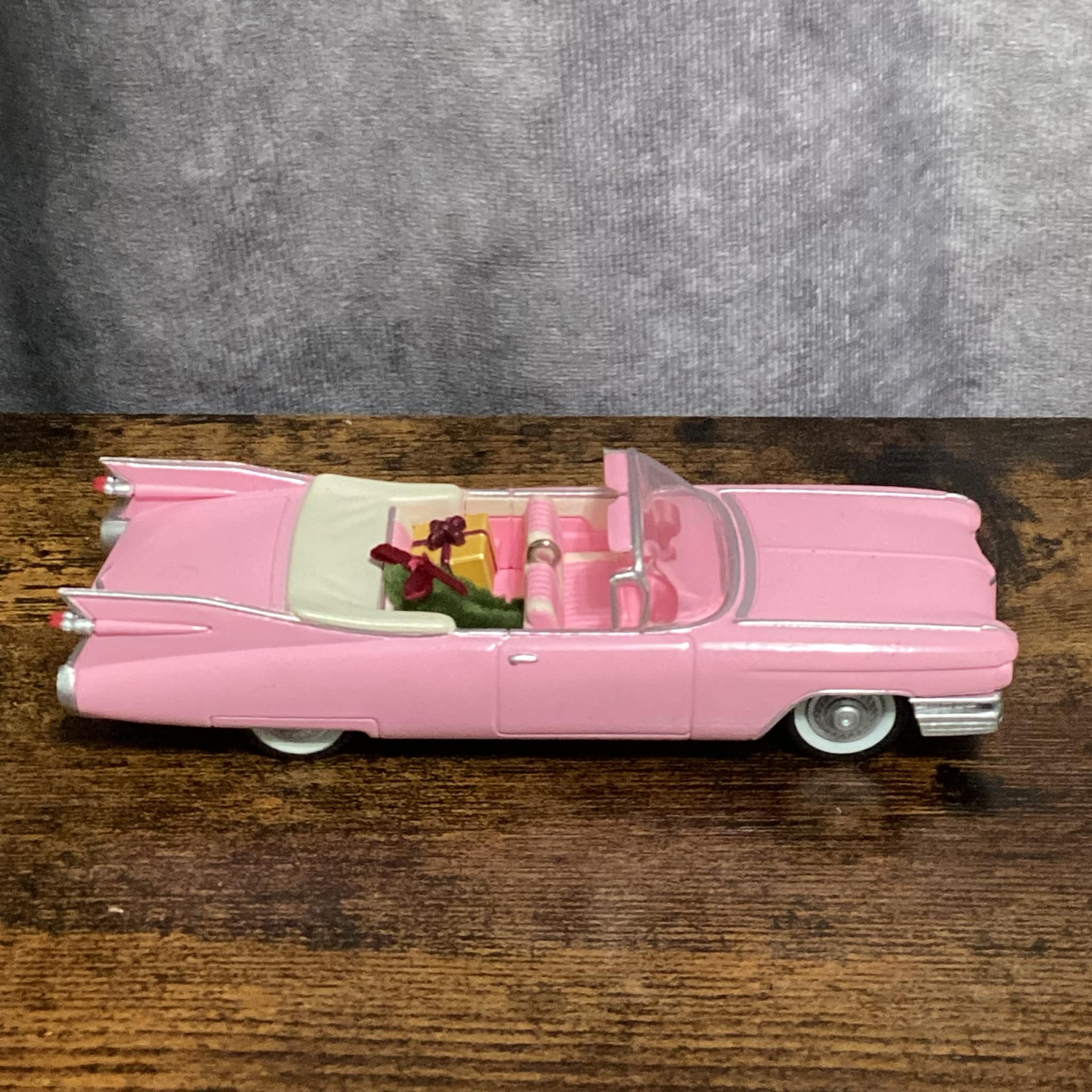 1959 Pink Cadillac Coupe DeVille Christmas Tree Ornament