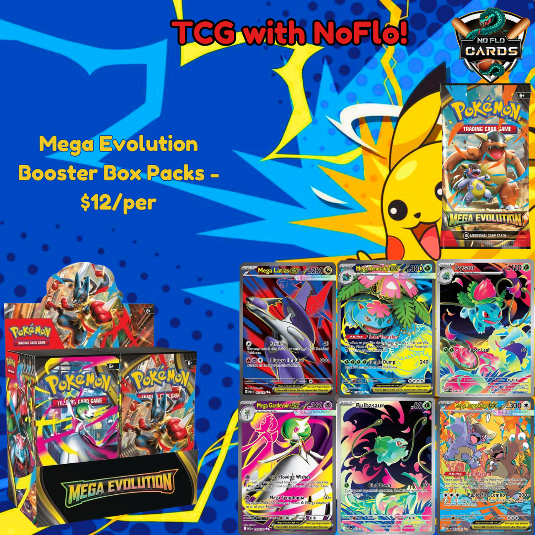 Mega Evolutions Booster Box Pack!