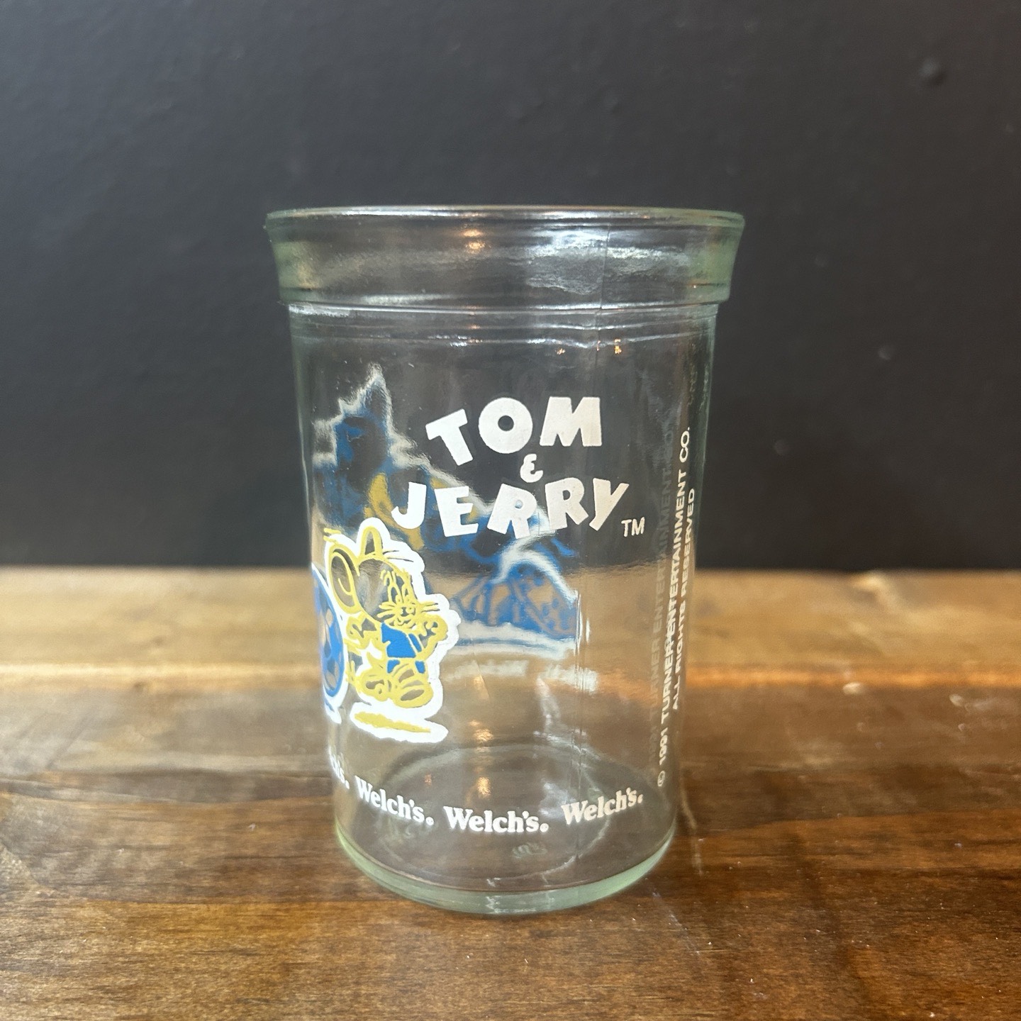 1991 Tom And Jerry Welch’s Juice Glass Turner Entertainment