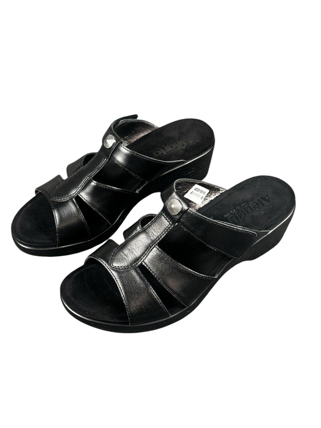 Alegria Leather Heeled Shantal Sandals Women’s 9.5 - 10 - Color Ink ...