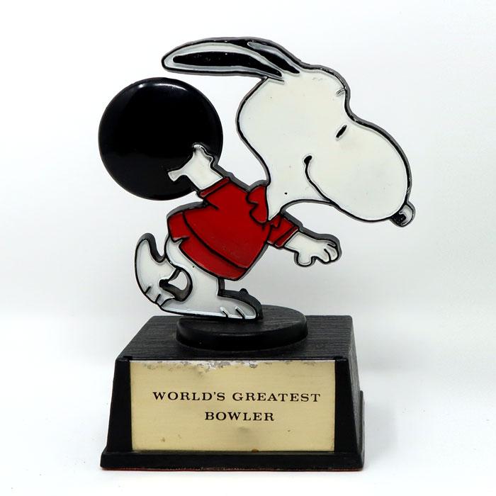 World's Greatest Bowler Snoopy Trophy