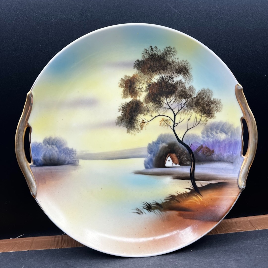 Hand Painted Noritake Plate