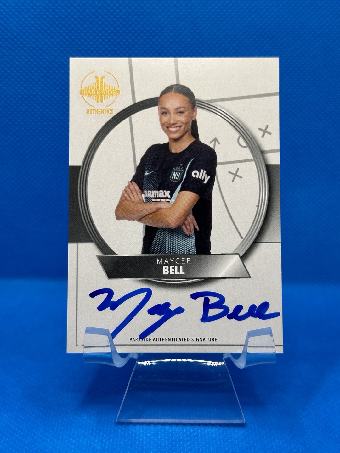 Maycee Bell 2024 Parkside NWSL Vol 1 Auto /399 Signature Series RC on