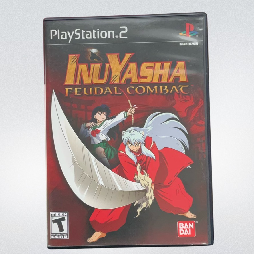 InuYasha Fuedal Combat Sony PlayStation 2 PS2 - Like New