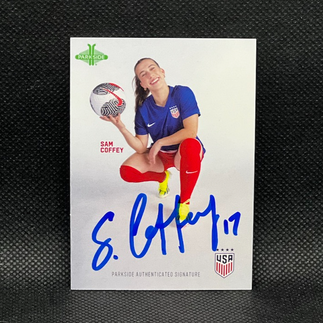 Sam Coffey 2024 Parkside One Nation One Team Signature Card /250 ...