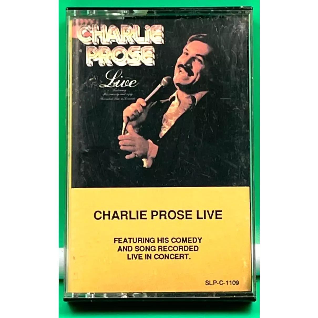 Charlie Prose Live Cassette Tape