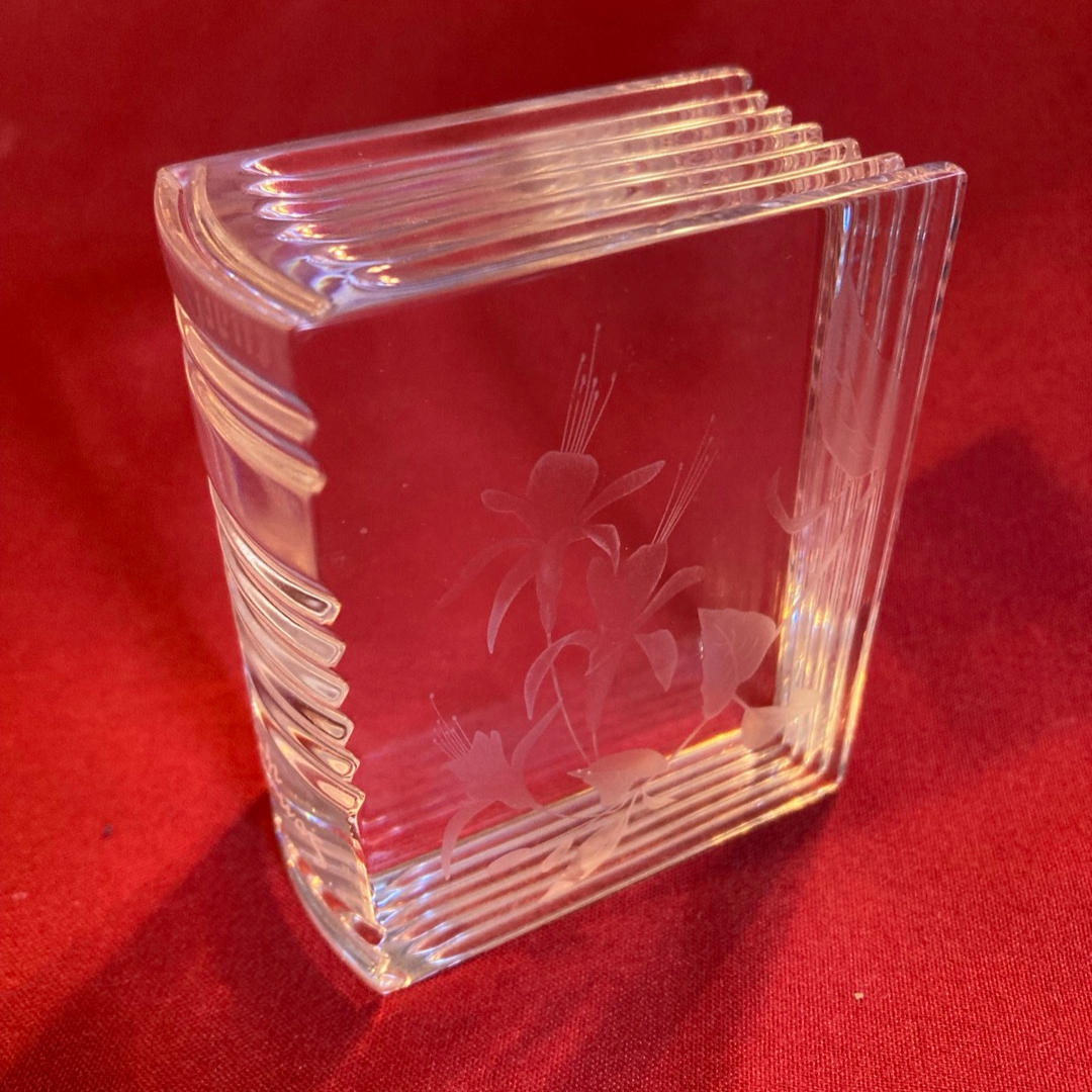 09. Crystal Book Paperweight