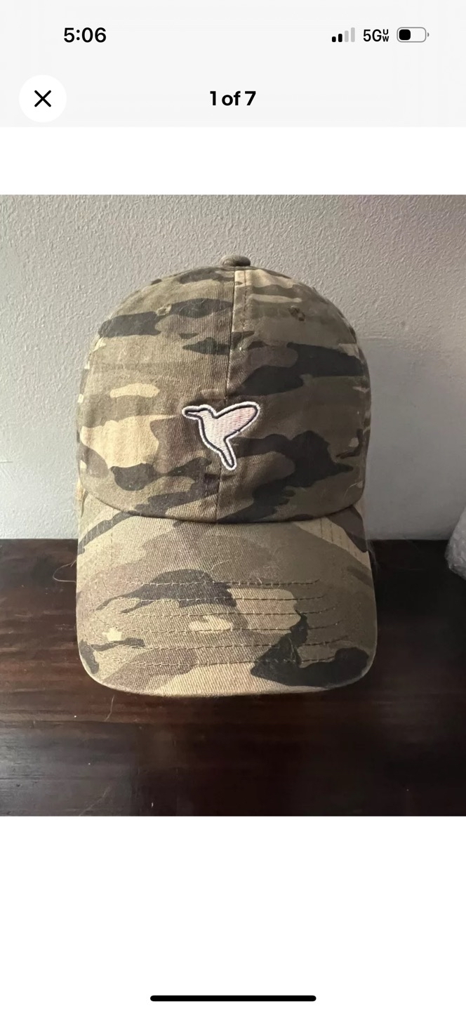 Bird Dogs Free the Bird Camouflage Adjustable Strapback Cotton Adult ...