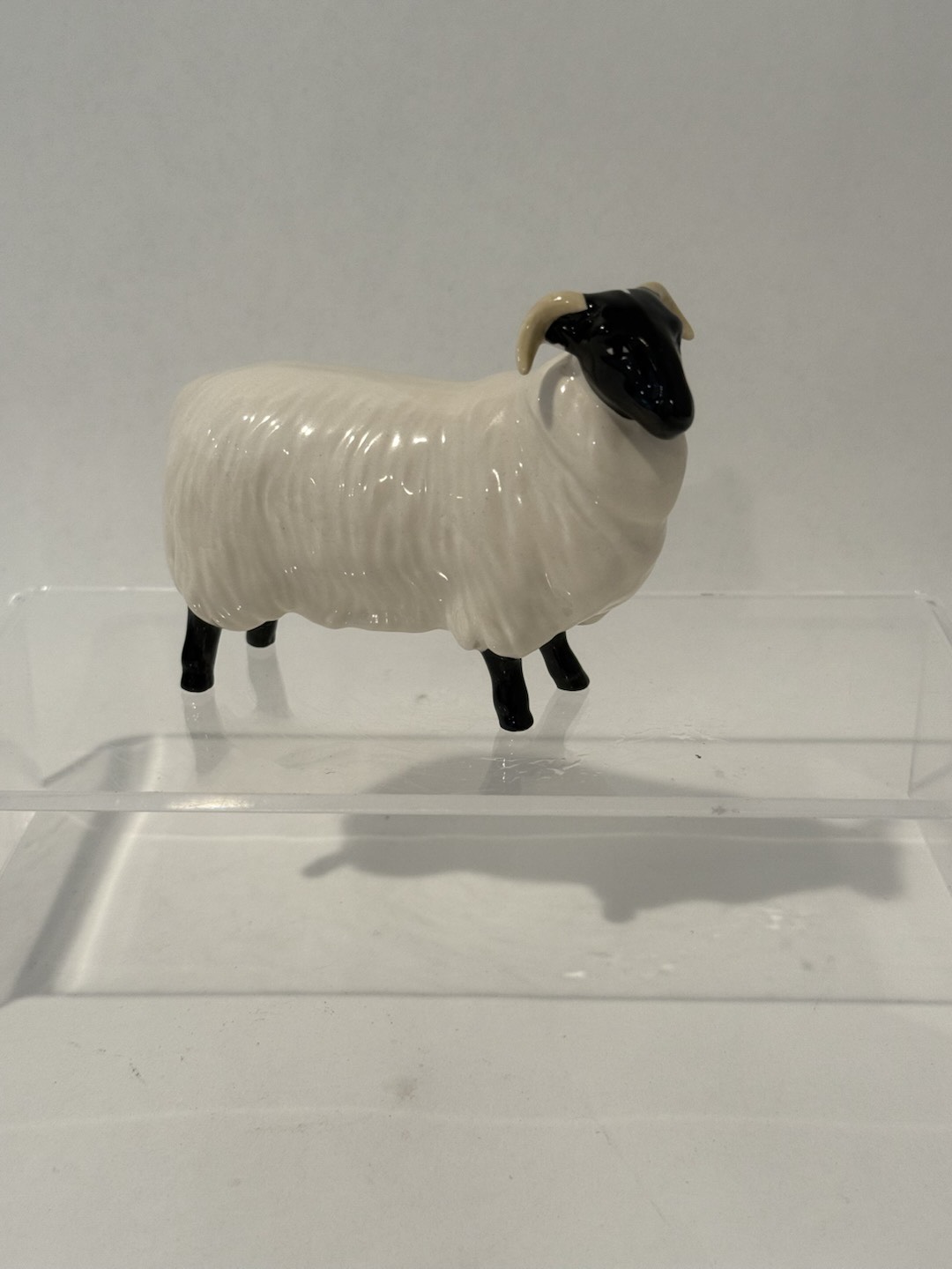 Beswick Ram Black Faced Sheep Gloss Excellent Condition England With ...