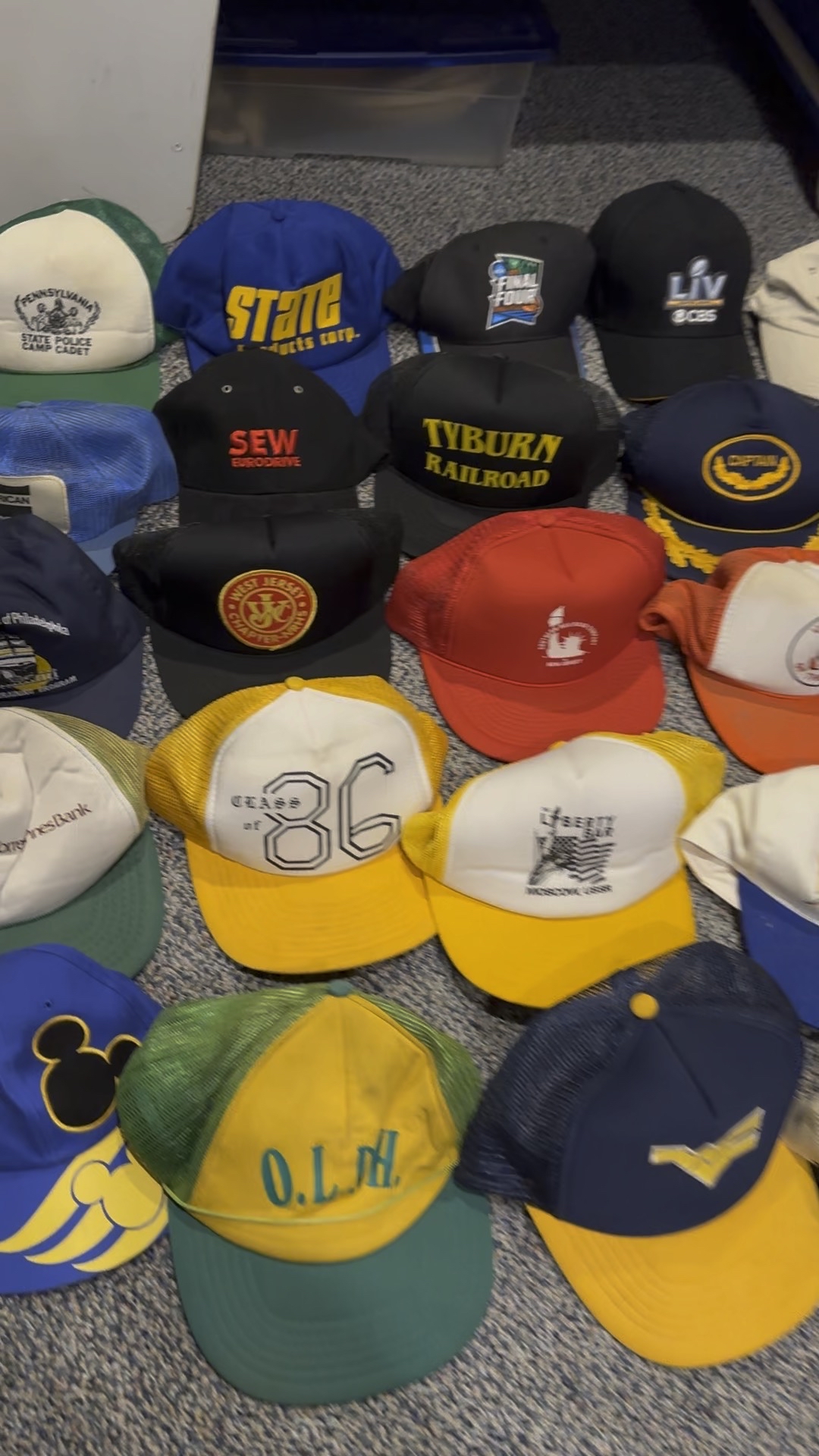 20 Vintage Snapback Hats