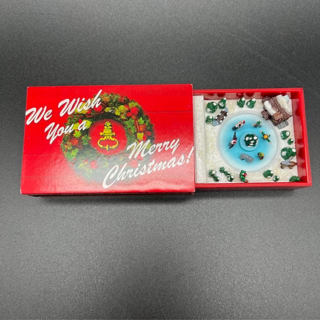 Mr. Christmas Matchbox Melodies Mini Music Box with Animated Scene ...