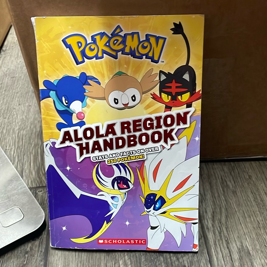 Pokémon Aloha Region, Handbook Stats, And Facts Scholastic 2017