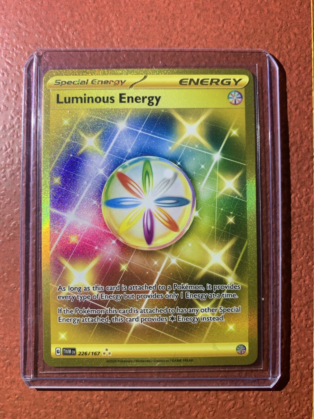 Luminous Energy #226, Wellspring Mask Ogerpon Ex #194, Unfair Stamp ...