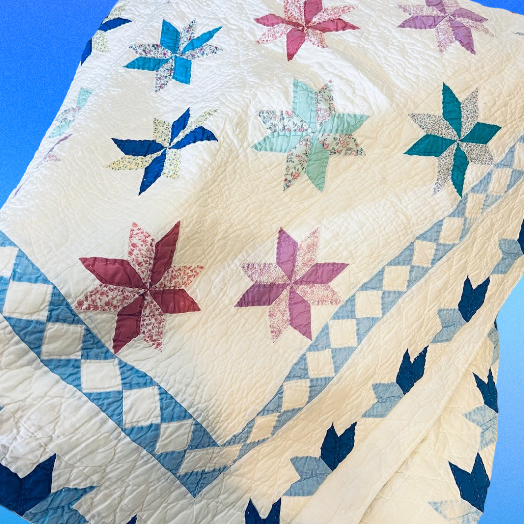 Stunning Vintage Arch Quilts Star Pattern