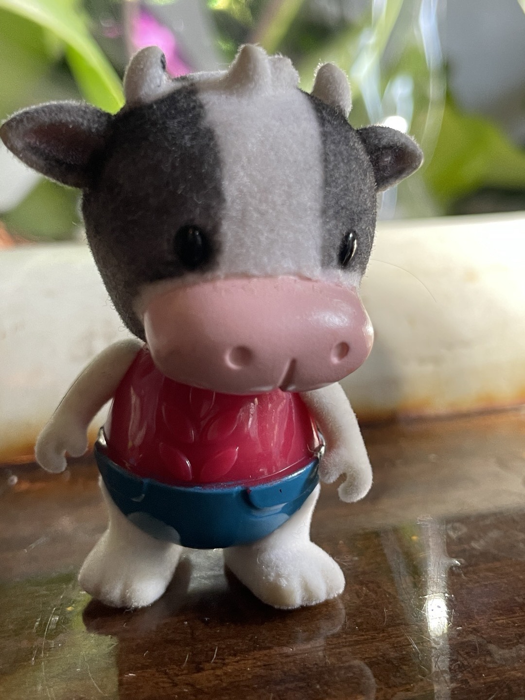 Little Woodeez Bobble Head Cow