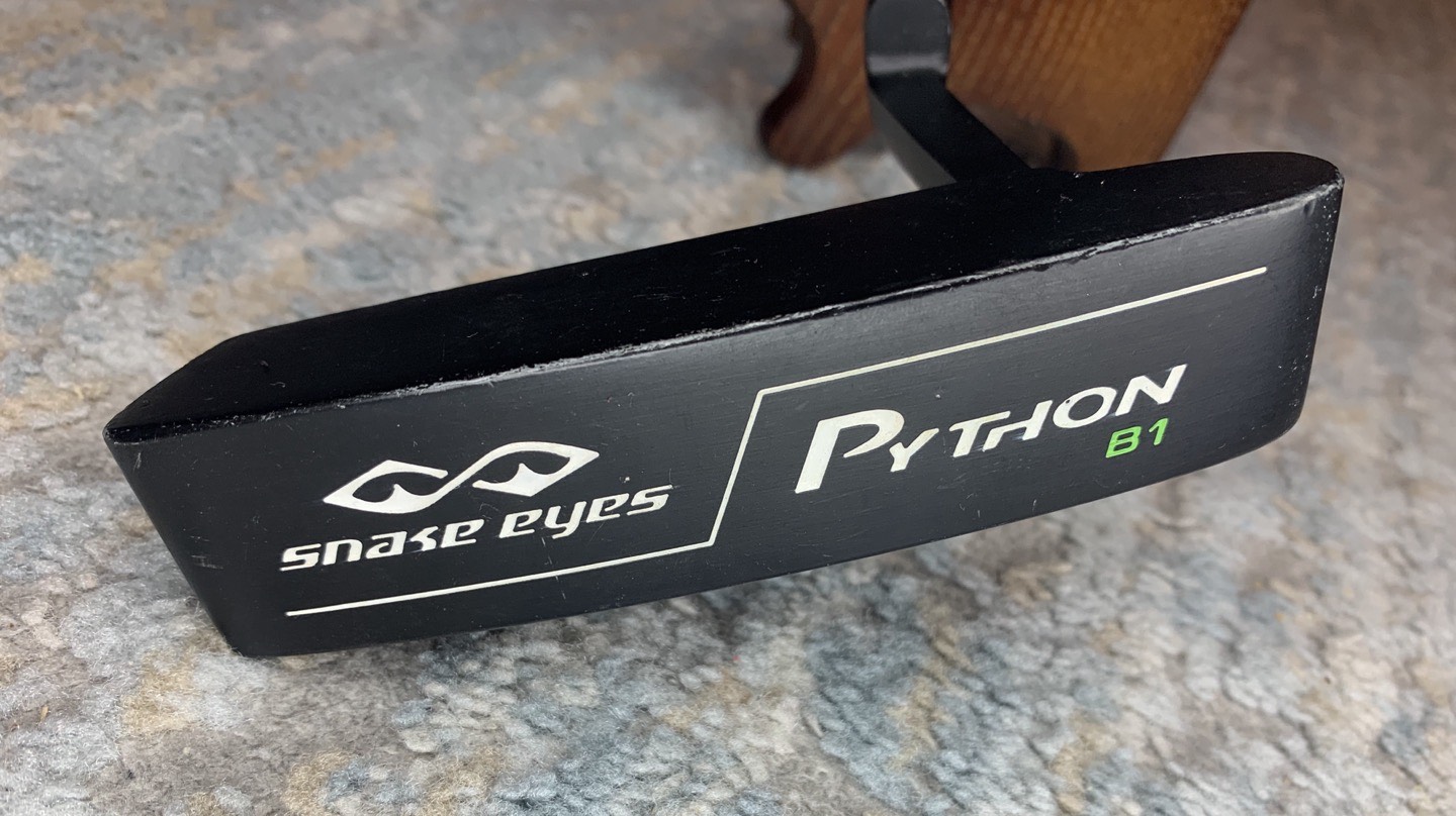 Snake Eyes PYTHON B1- Putter -Right Handed. Made In USA