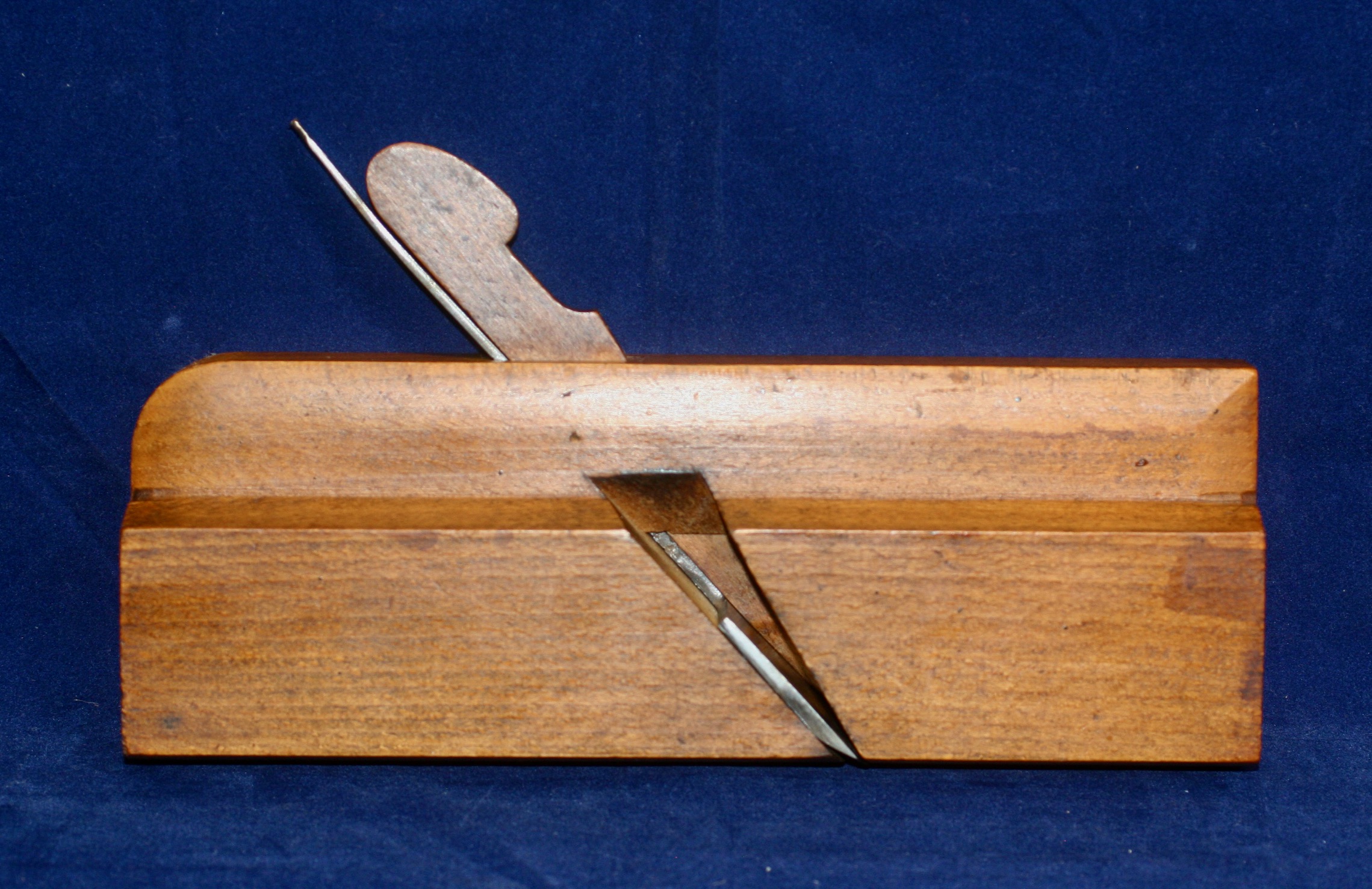 Wooden Molding Plane – Round – 1 ¼” W – CHARLES REED UTICA NY **Rare Mark