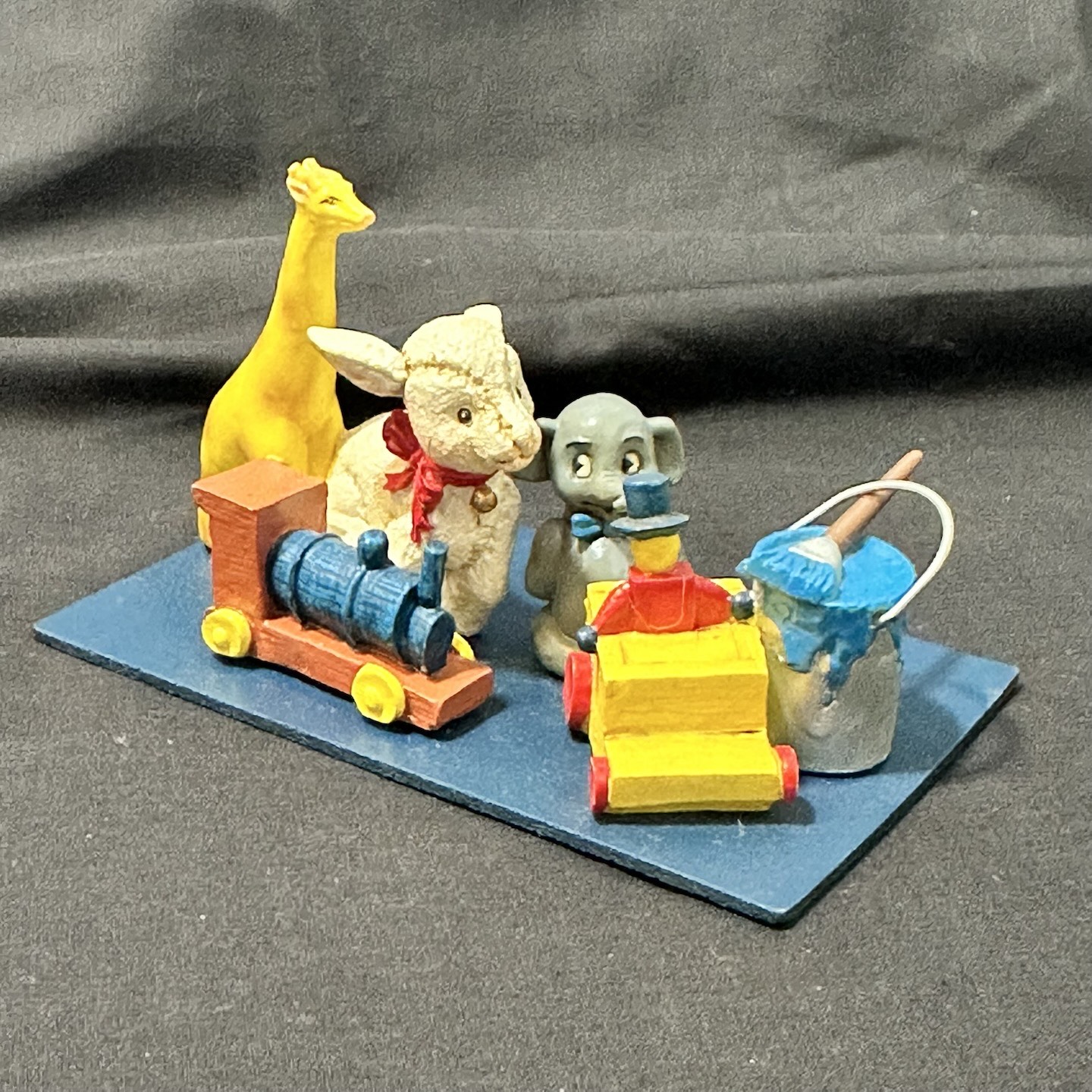 AK154 Vintage Coca-Cola Animal Collection, Mounted Figurines 1997, Zoo ...