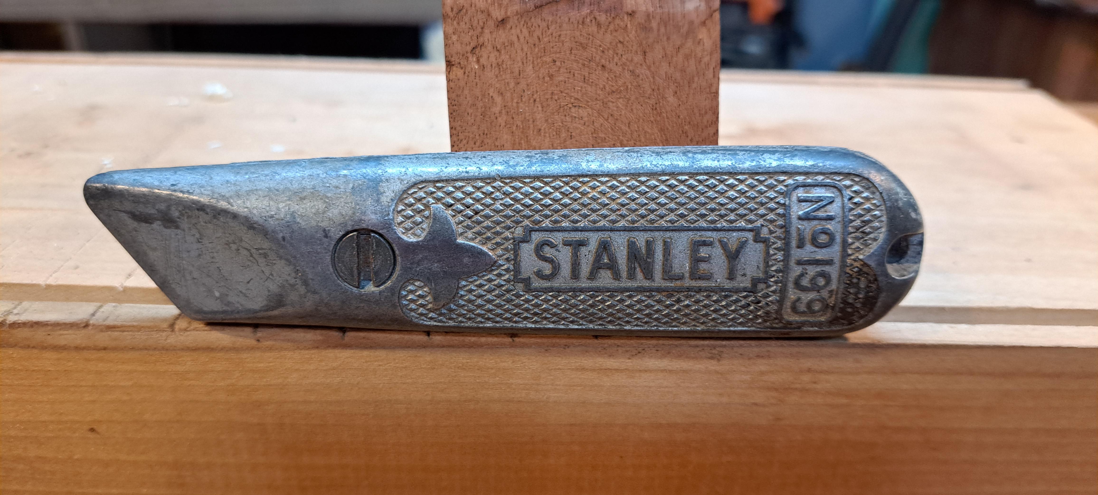 Stanley 199 Utility Knife Box Cutter Fixed Blade