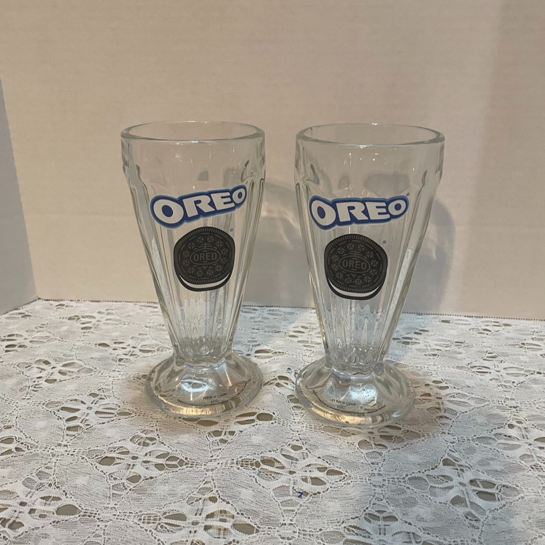 Oreo Milkshake Glasses