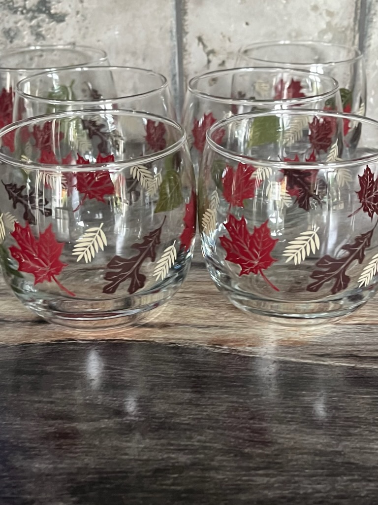 Crisa Roly Poly Glass Tumbler Glasses Set of 6