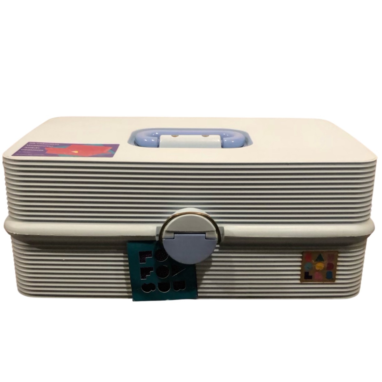 #19-Large Caboodle Case 4 Trays