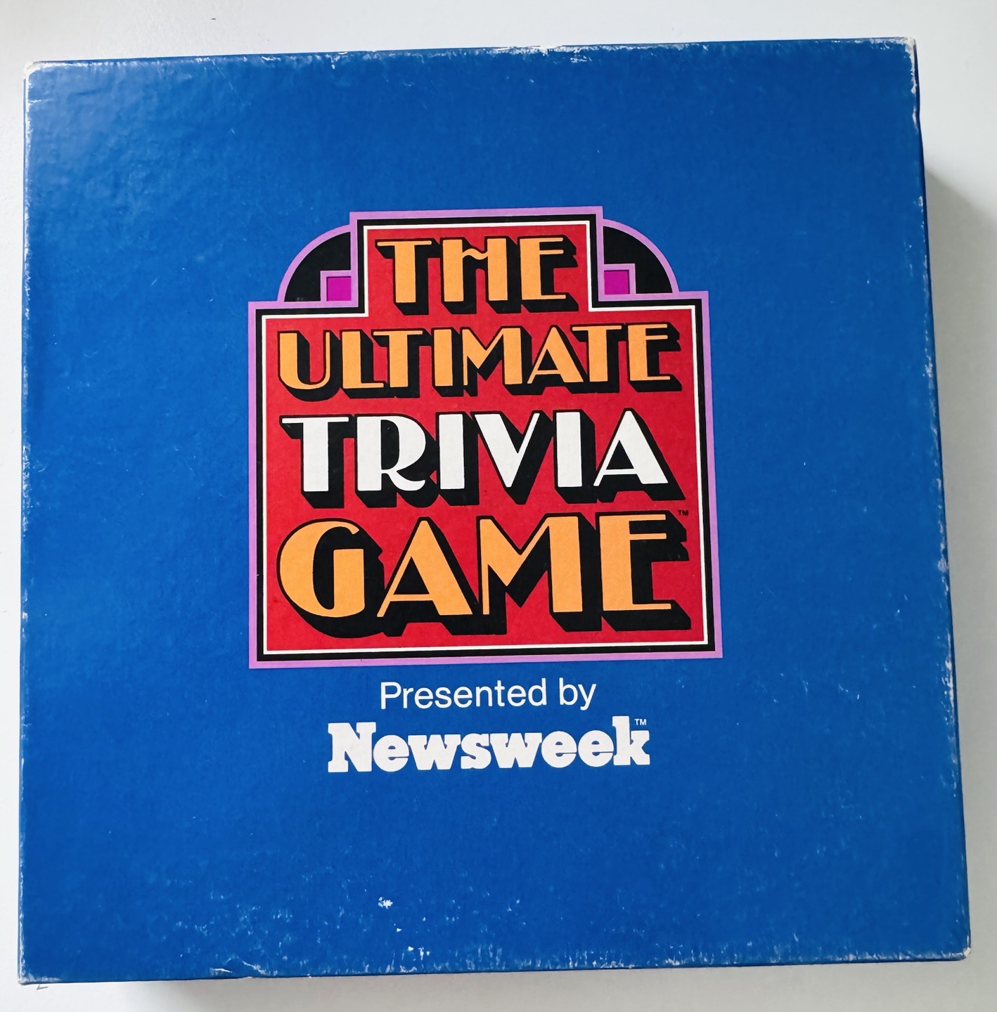 Vintage “The Ultimate Trivia Game” - Printed In New York - 1984 Edition