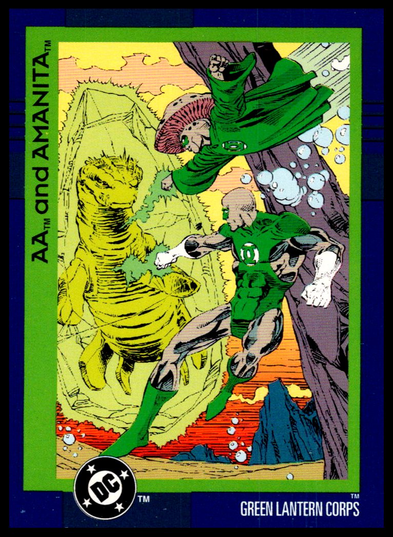 1993 SkyBox DC Cosmic Teams #104 Aa and Amanita