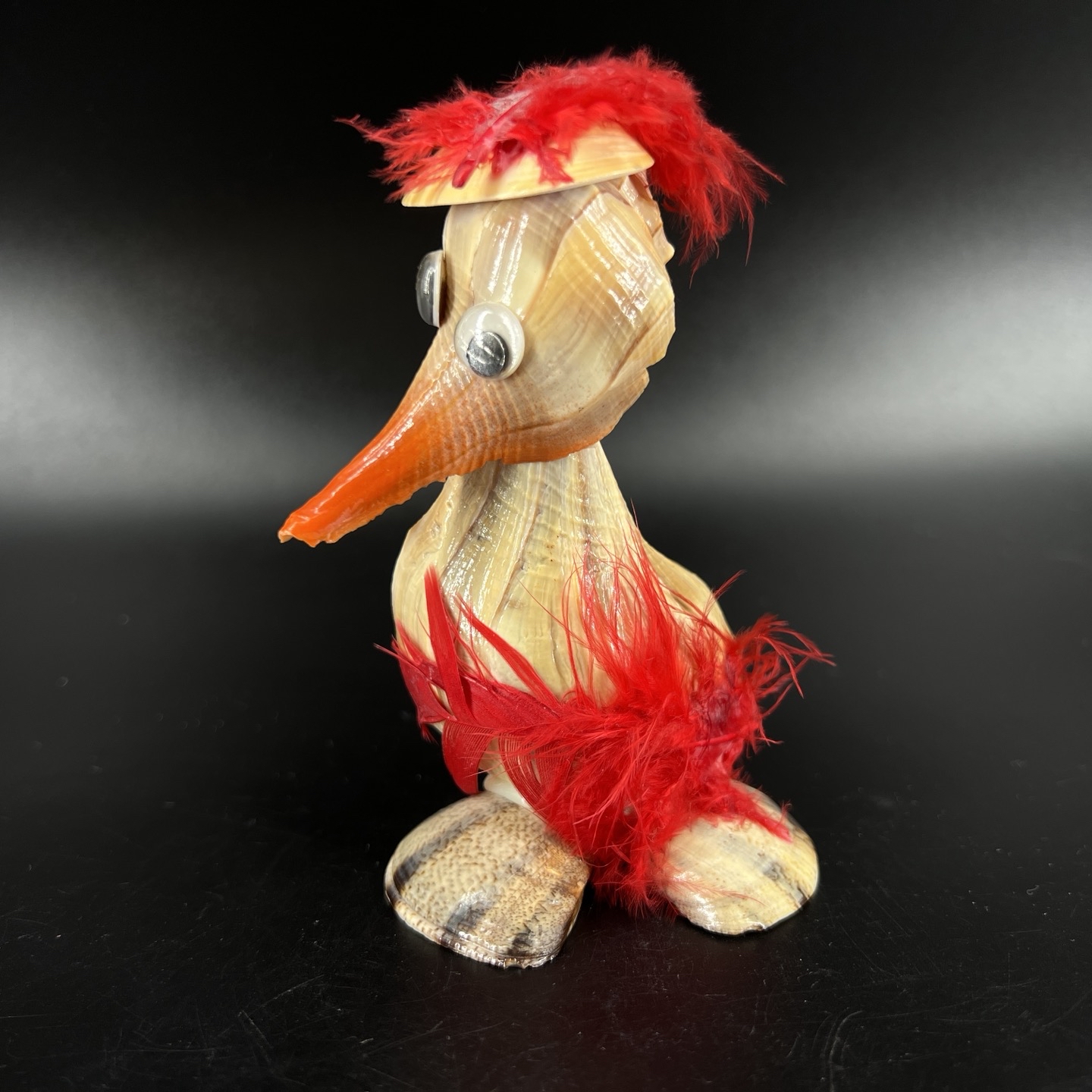 Sea Shell Weirdo Bird Sculpture