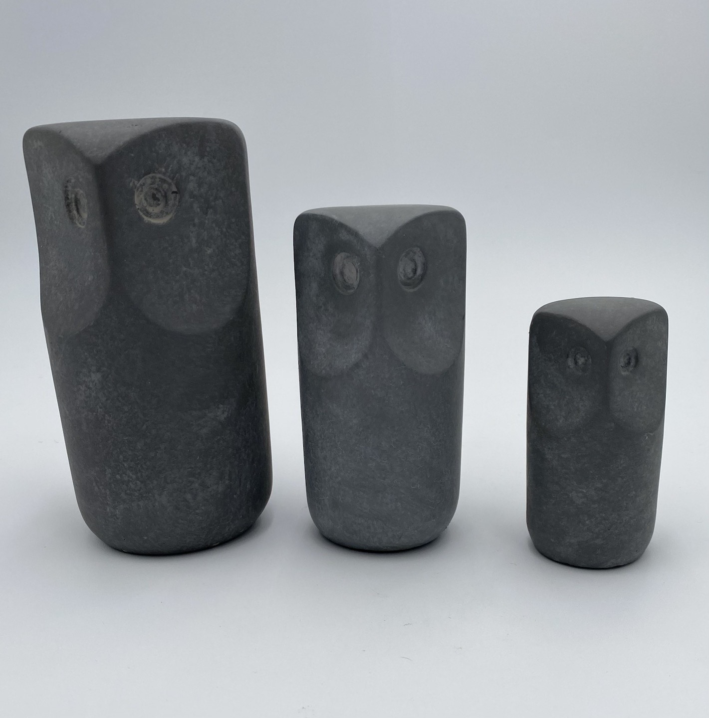 IKEA's TONAD Stone Owl Decoration - Set Of 3, Design: Henrik Preutz