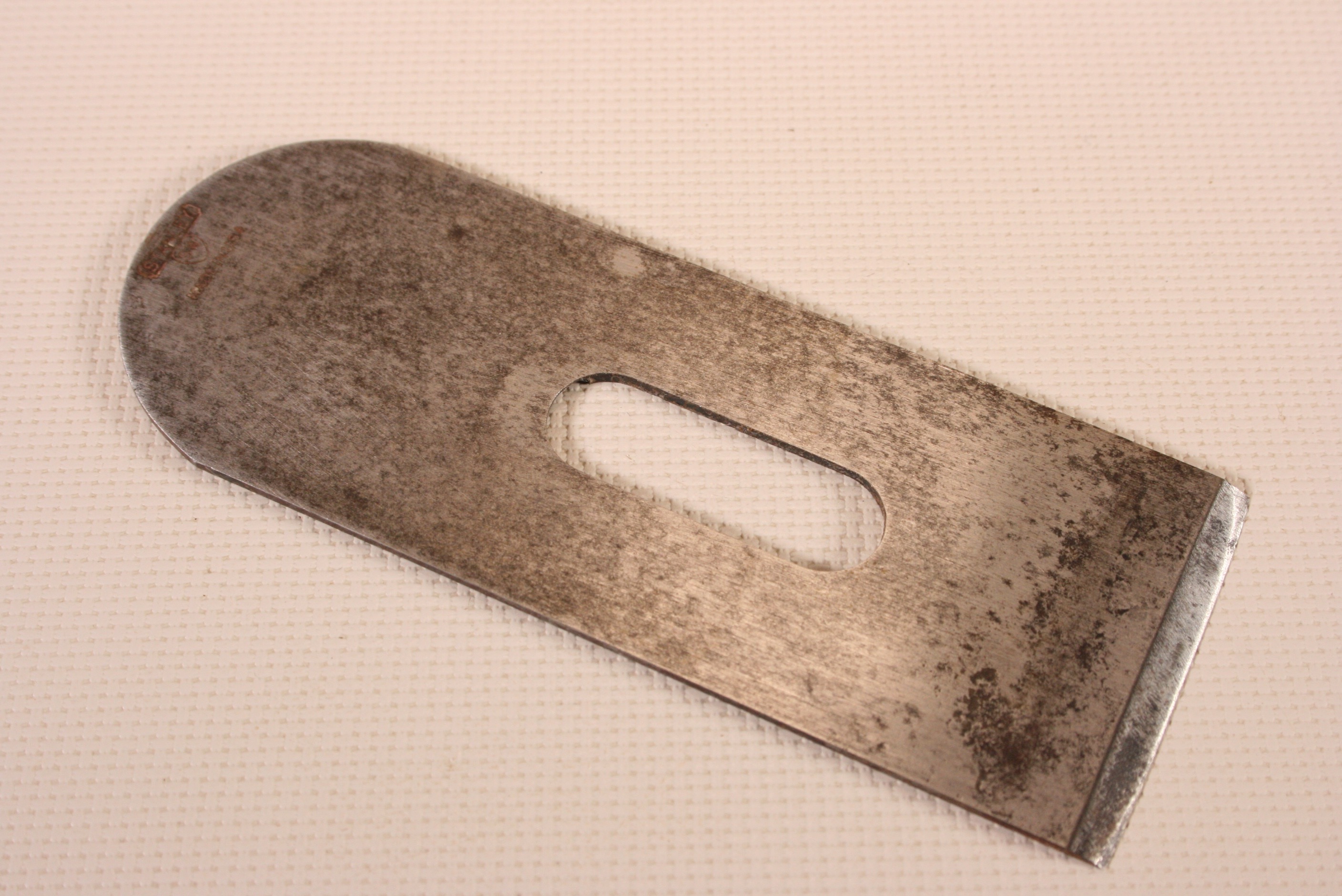 Stanley 1 5/8" Block Plane Iron, Sweetheart (8731)