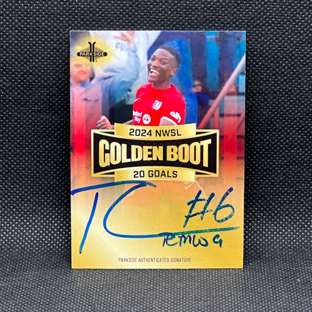 Temwa Chawinga 2025 Parkside NWSL Vol 1 Golden Boot Autograph Soccer Card