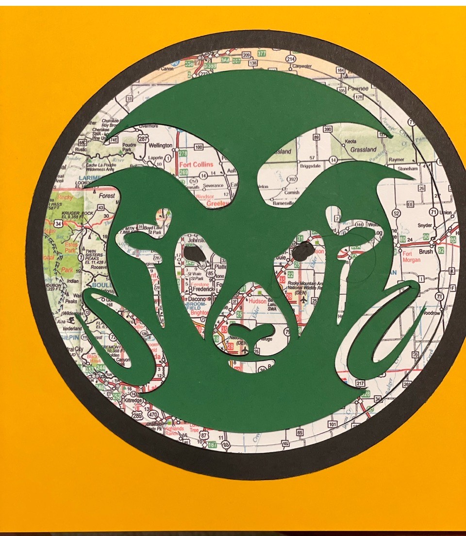 Colorado State Mascot Map Ram