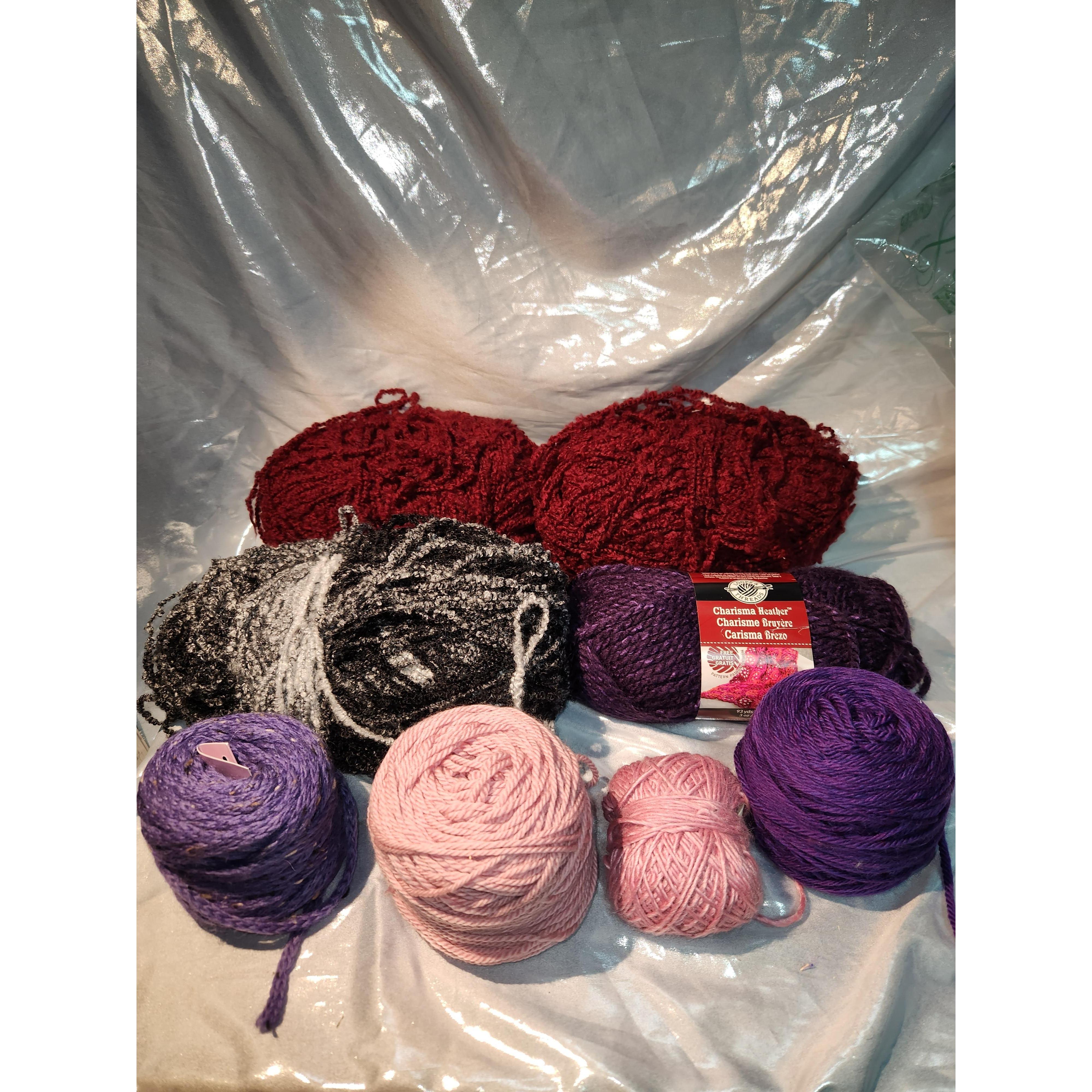 Yarn Leftovers 8 Skeins