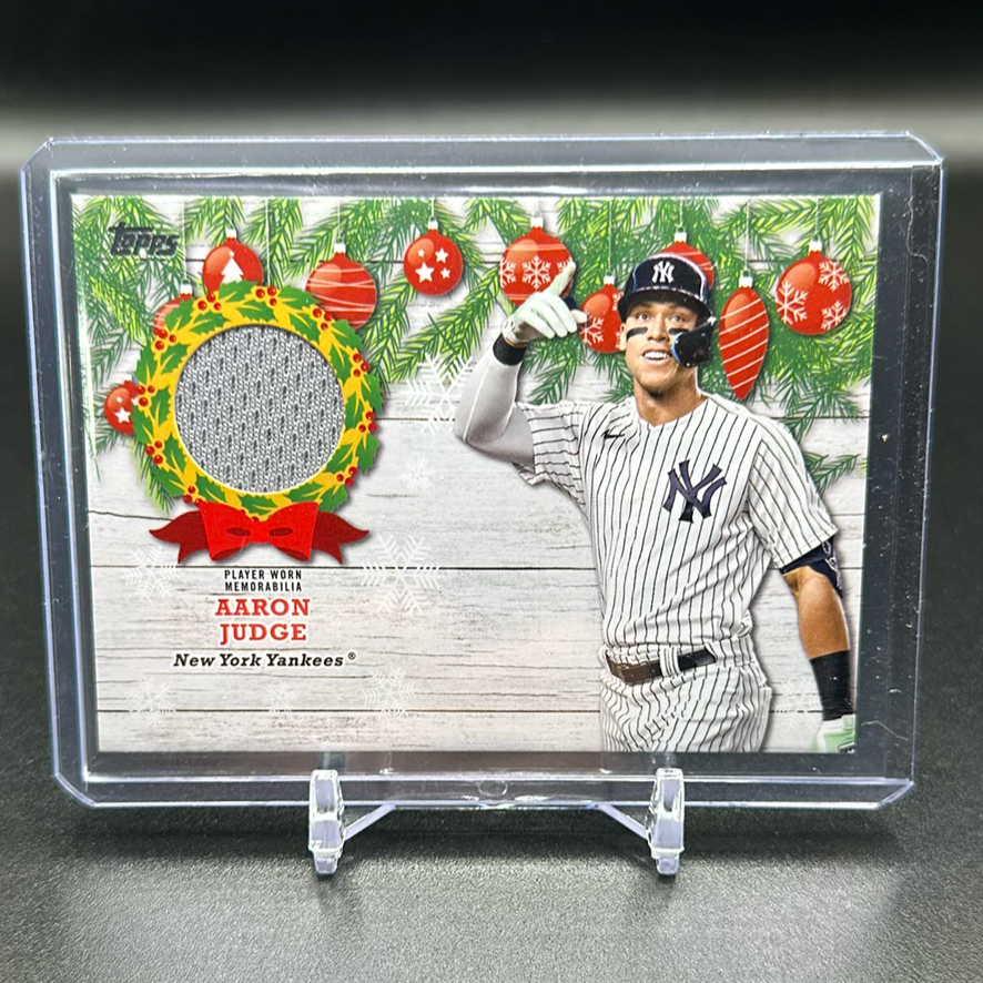 Aaron Judge Holiday Relic