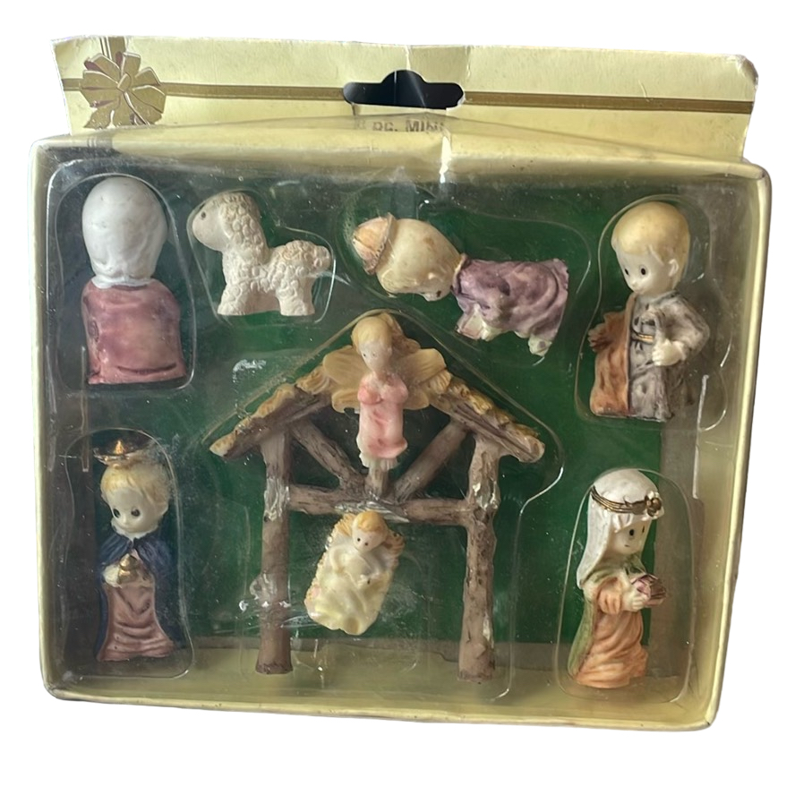 Miniature Nativity Set